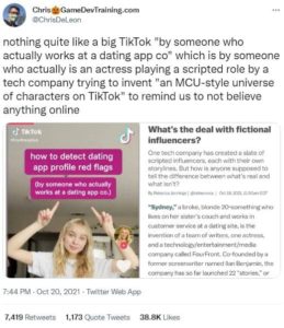 Social Media is filling up with fictional characters scripted by ...